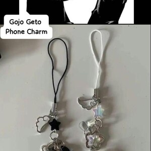 Anime Gojo Geto Jujitsu Kaisen Beta Fish Phone Charms, Aesthetic ...