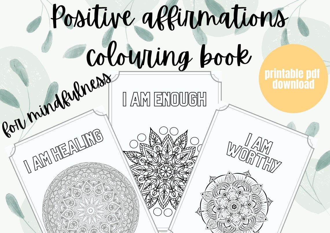 DBT Skills, Mindfulness Colouring, Mandala Colouring, Colouring Book ...