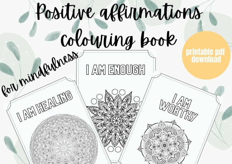 DBT Skills, Mindfulness Colouring, Mandala Colouring, Colouring Book ...