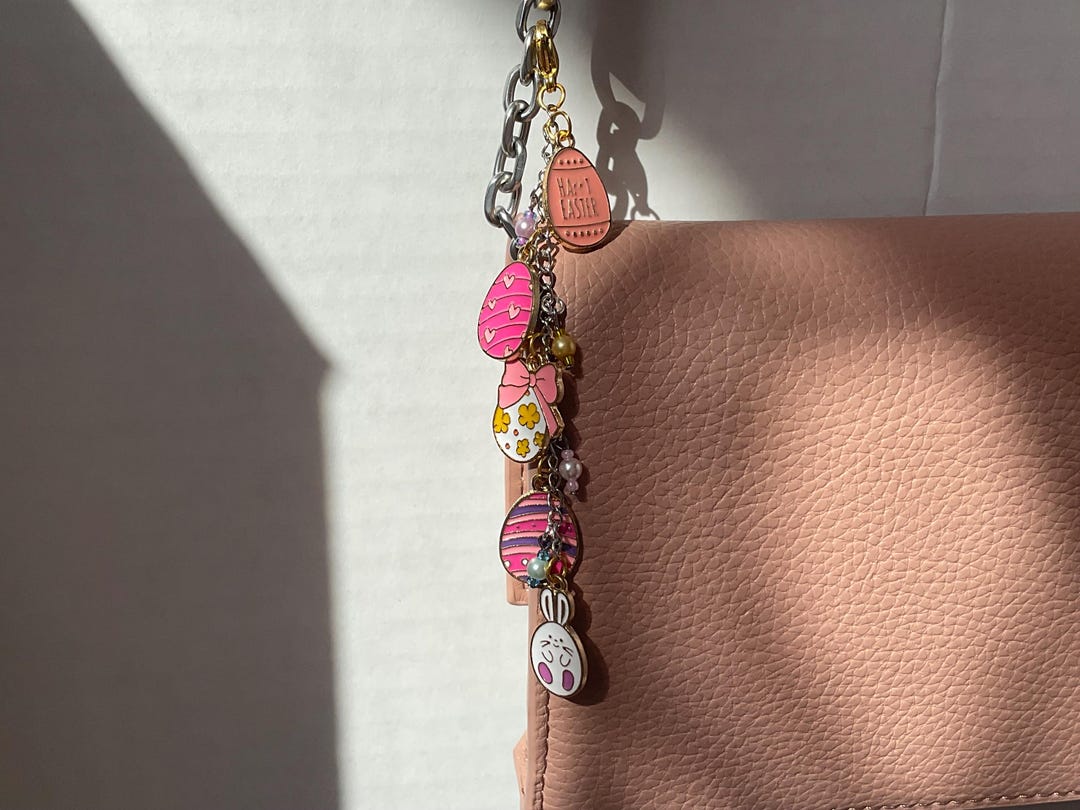 Easter Purse Charm | Backpack Charm | Spring Purse Charm - Etsy