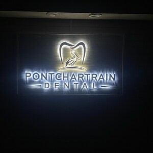 Dental Clinic Sign, Business Sign, Office Signs Backlit, Led ...