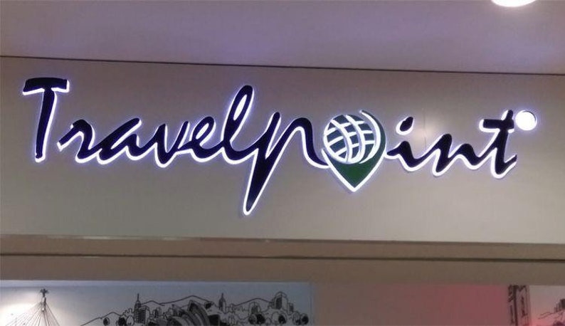 3D Led Signage 3d Backlit Sign, Custom Outdoor - Indoor Logo Light Sign ...