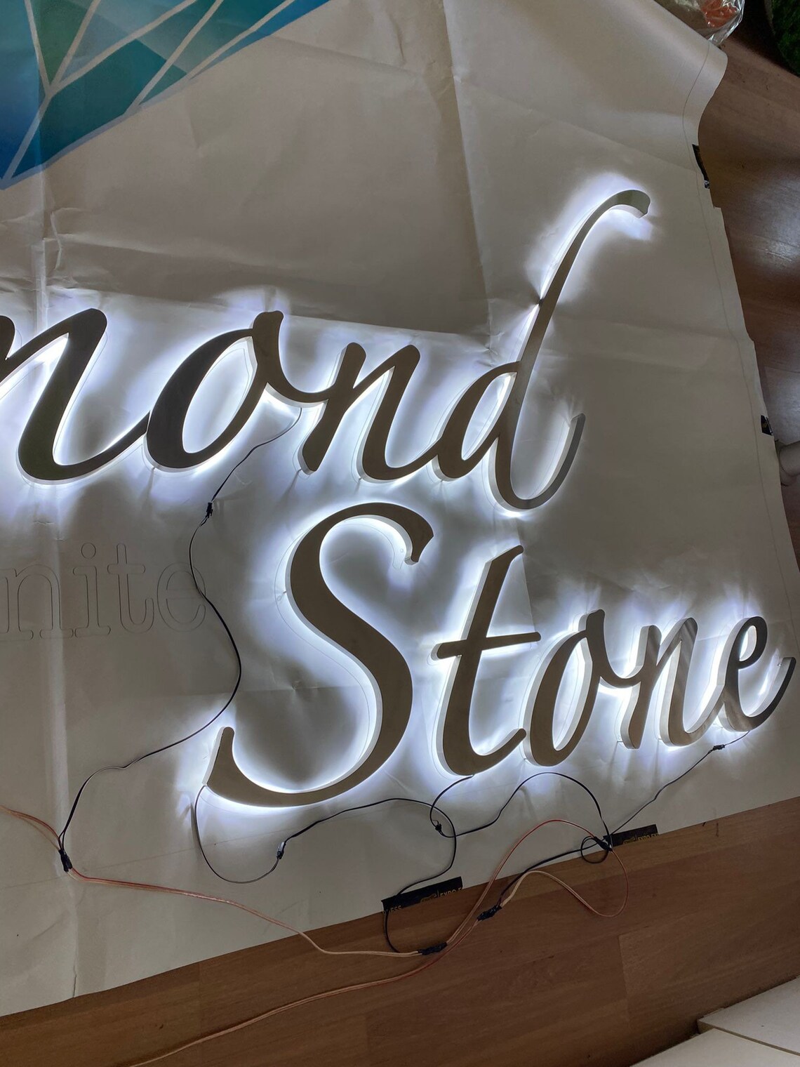 Address Signs, Led Backlit Lettering, 3d Raise Letter, Office Sign ...