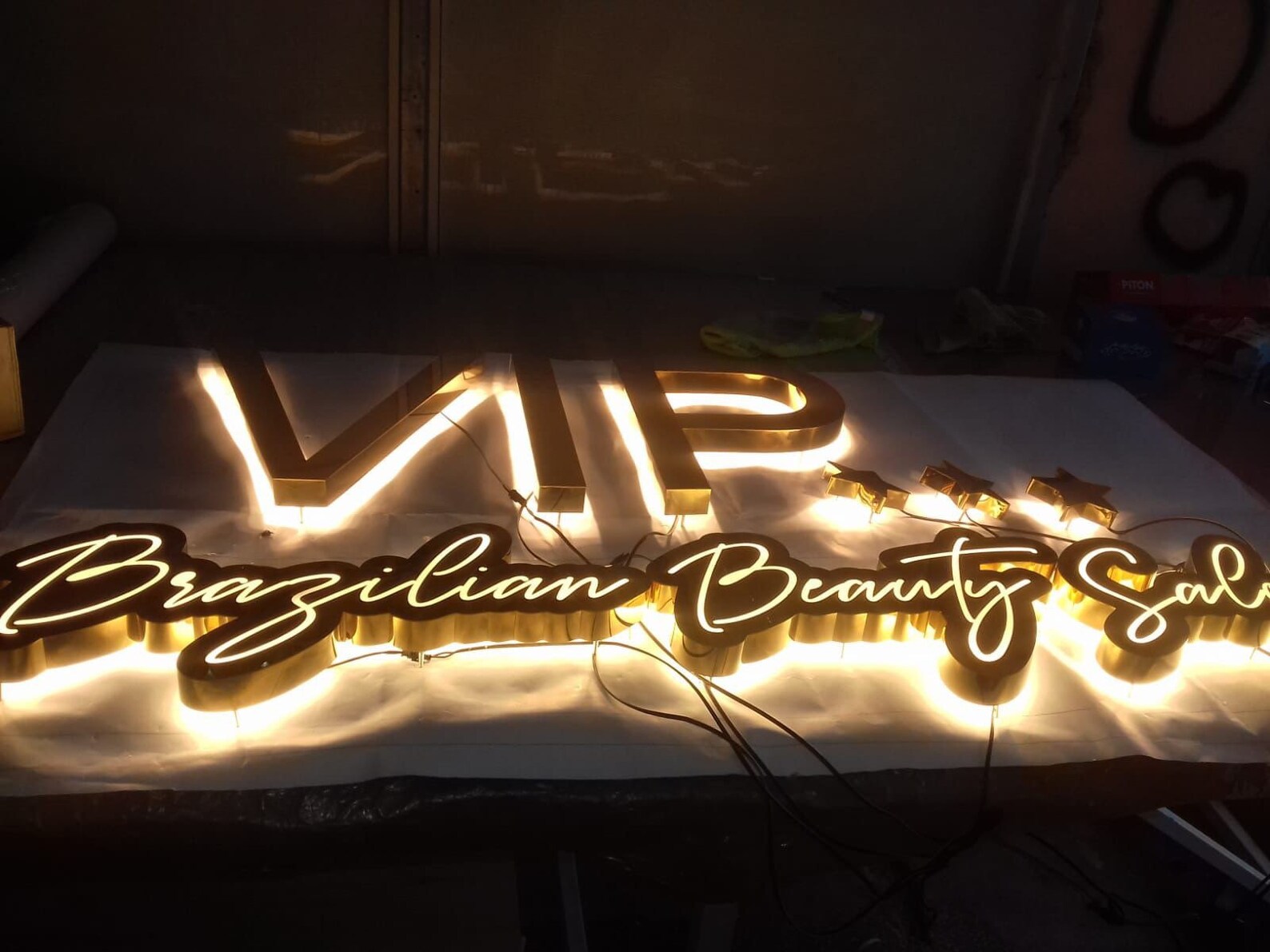 Address Signs, Led Backlit Lettering, 3d Raise Letter, Office Sign ...