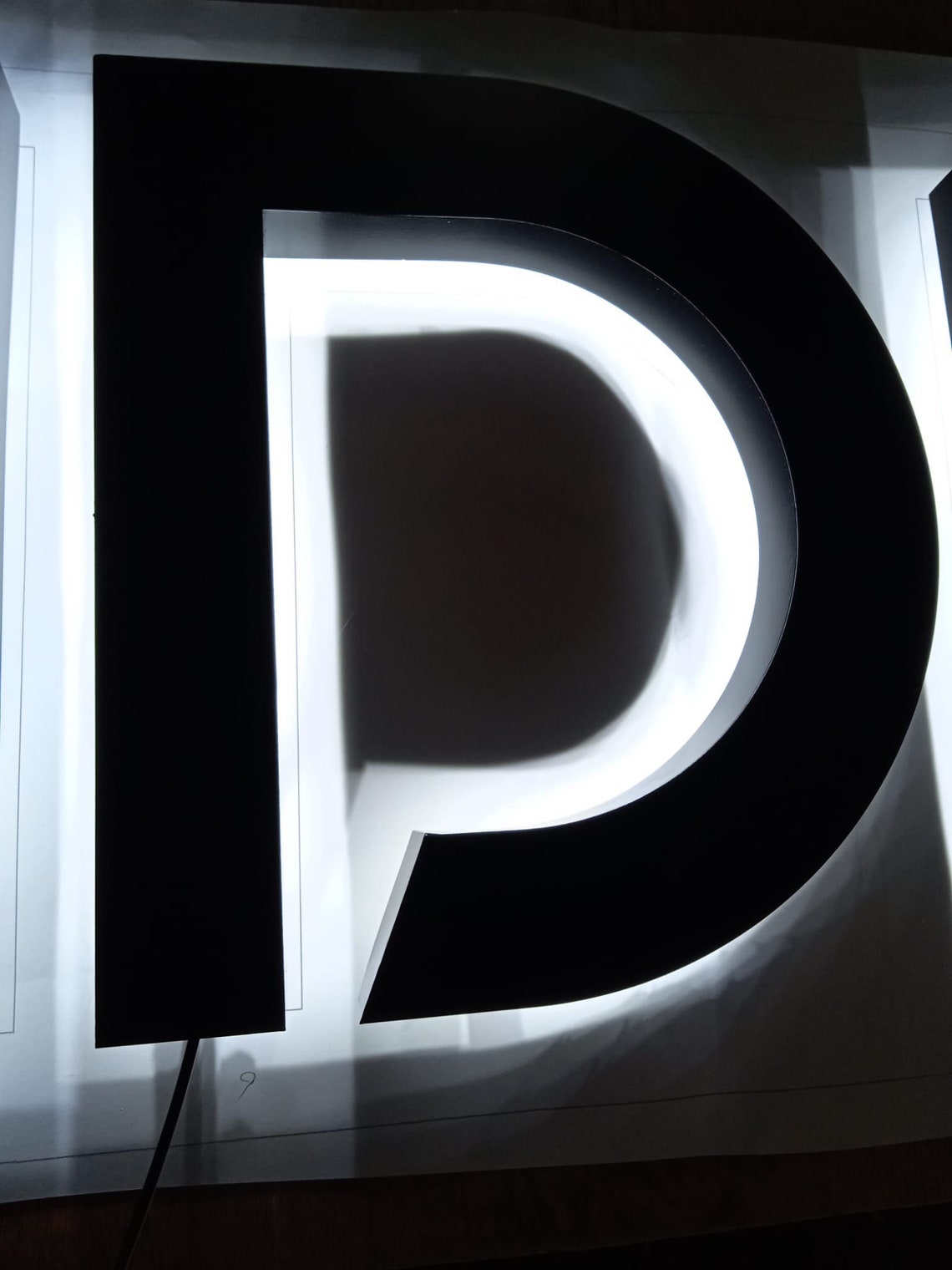 Custom Business Sign Logo Sign for Office Backlit Logo Sign - Etsy