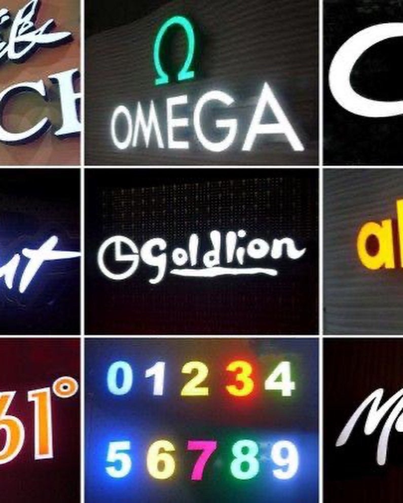 Backlit Signs, Led Illuminated Logo, Business Signs, 3d Lettering ...