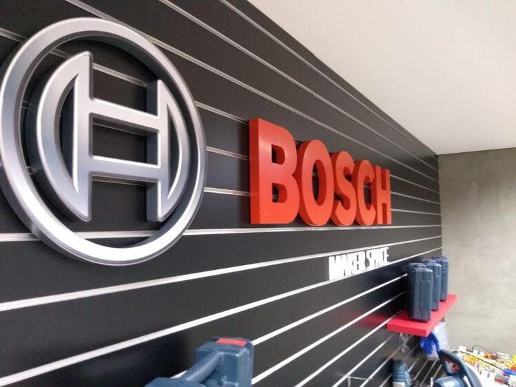 Metal Signs, Custom Business Logo Signs, Office Signs, Brushed Metal ...