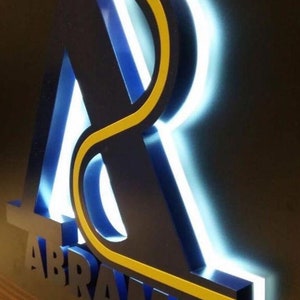 Backlit Signs, Led Illuminated Logo, Business Signs, 3d Lettering ...