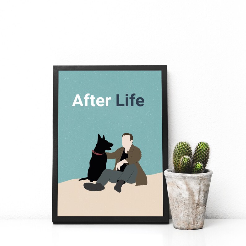 After Life Netflix Best Quotes Print - Ricky Gervais Inspirational ...