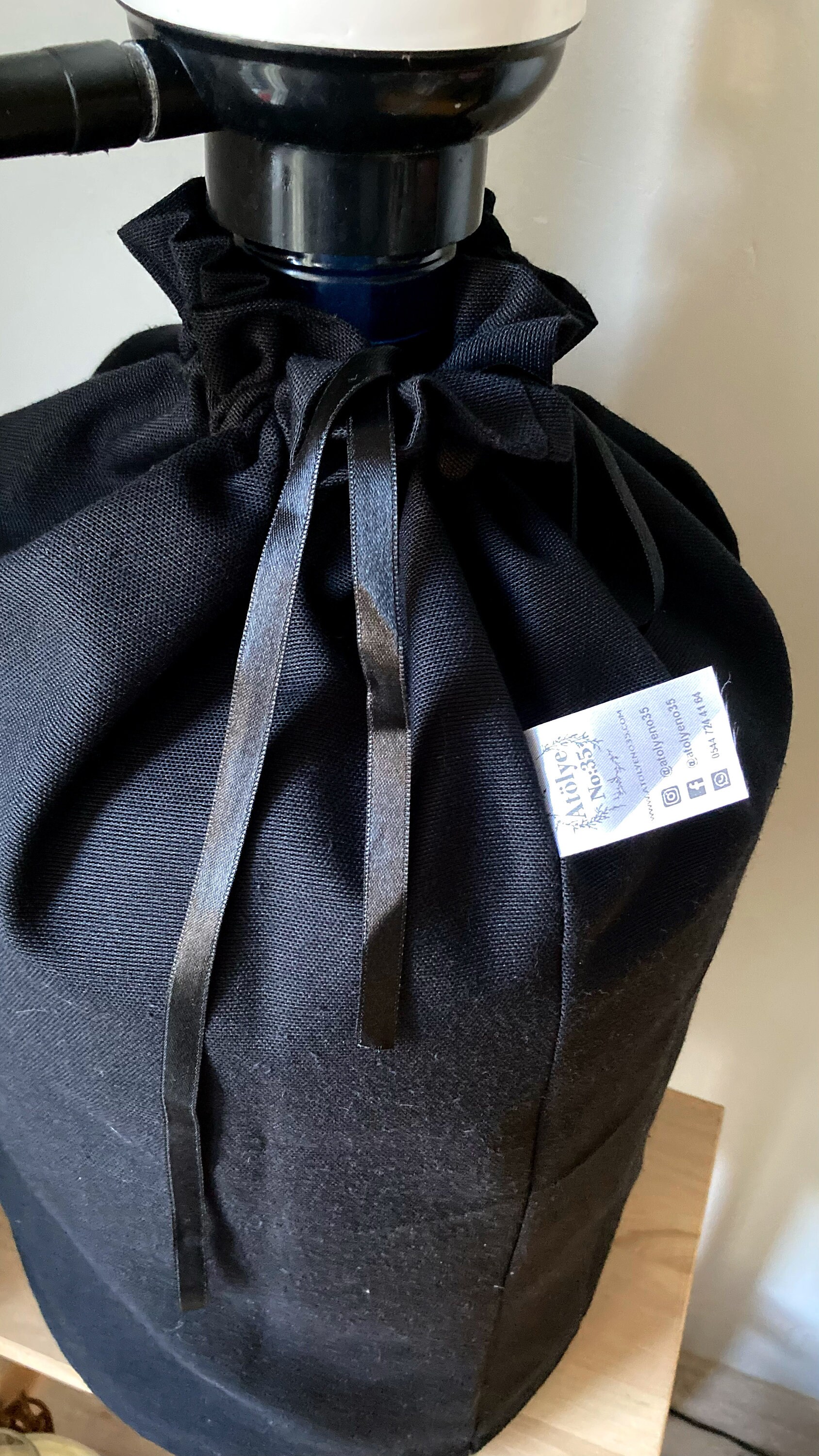 Homeprepco Beige Demijohn Cover, Custom Water Bottle Cover, Farmhouse ...