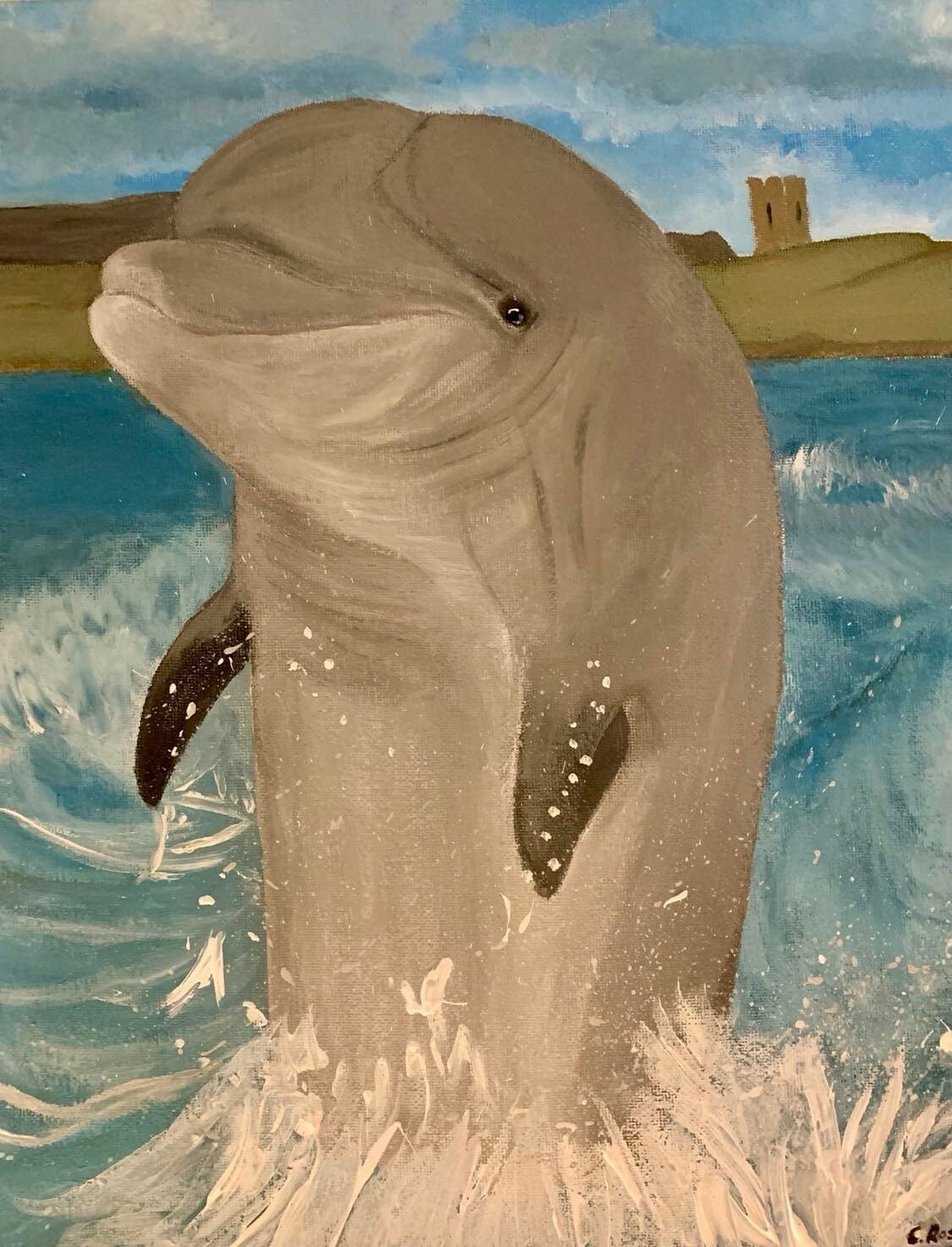 Famous Dolphin Painting