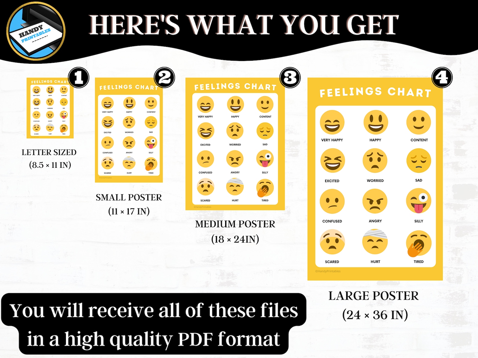 Feelings Chart for Kids, Feelings Poster, Emotions Chart Kids, Emotions ...