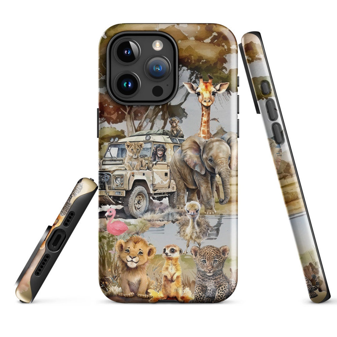 IPhone Case Safari Zoo Animals Decor iPhone Case Wildlife iPhone Case ...