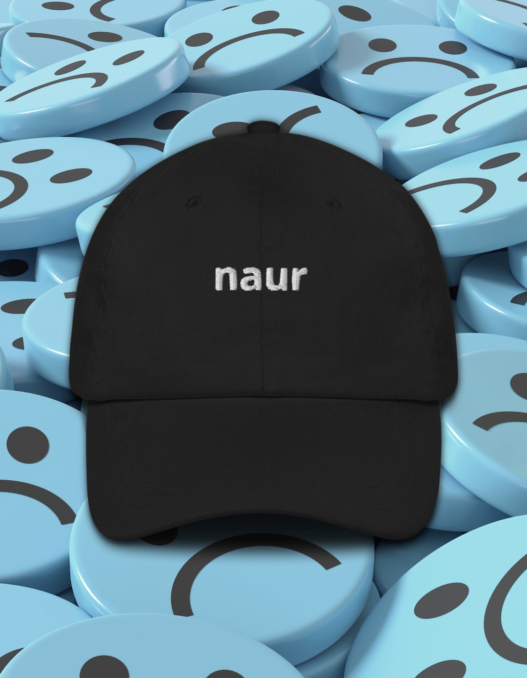 Naur, Funny Hat, Meme Baseball Cap, Dad Hat, British Accent Joke ...