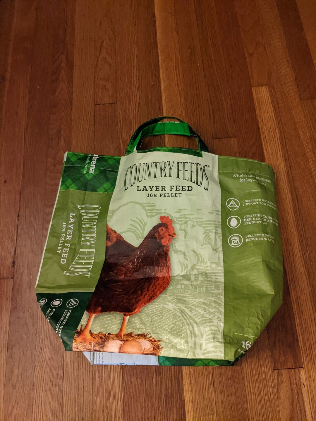 Animal Feed Sack Tote Bag - Etsy