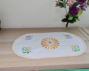 Spring Doily, Small Doily, Variegated Doily. - Etsy