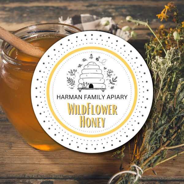 Honey Jar Stickers - Etsy