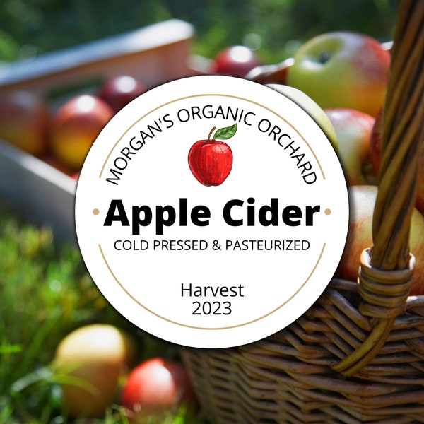 Apple Cider Stickers - Etsy