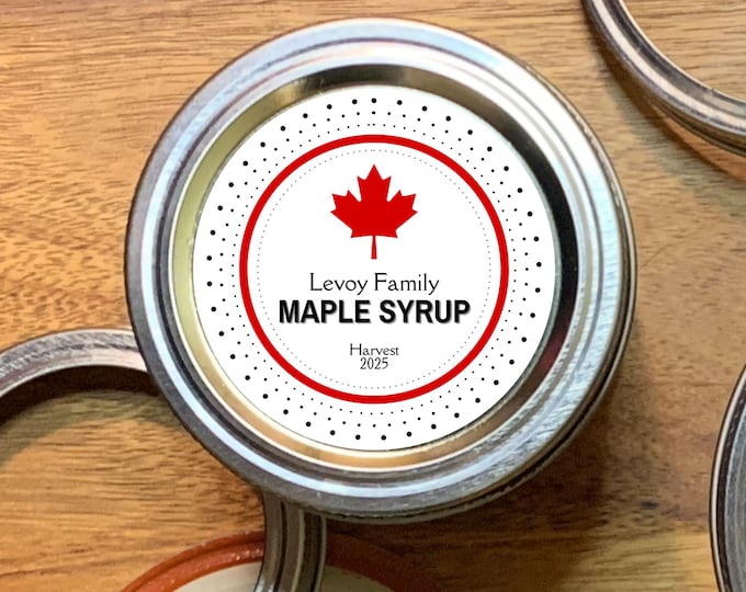 Editable Luxury Maple Syrup Label Template, Printable Homemade Maple ...