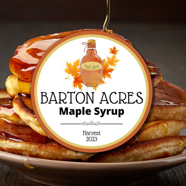 Maple Syrup Bottle - Etsy
