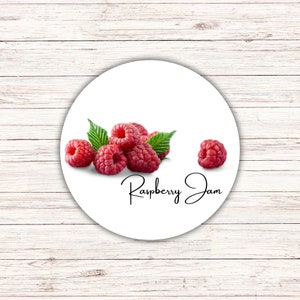 Raspberry Jam Labels Ready to Ship Optional Personalization - Etsy