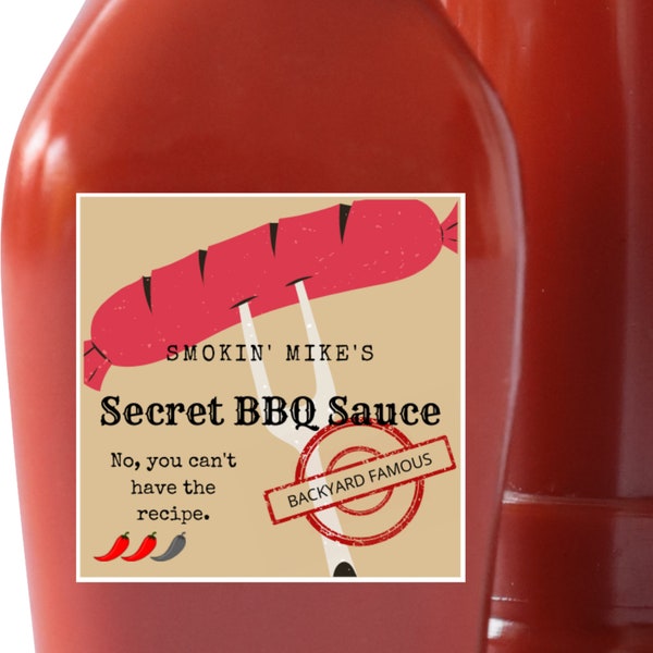 Bbq Rub Labels - Etsy