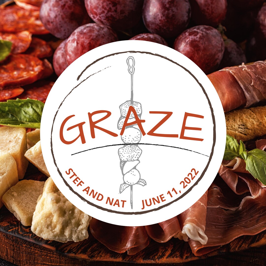 Grazing Labels for Charcuterie, Jarcuterie, Buffets Ideas, Party Food ...
