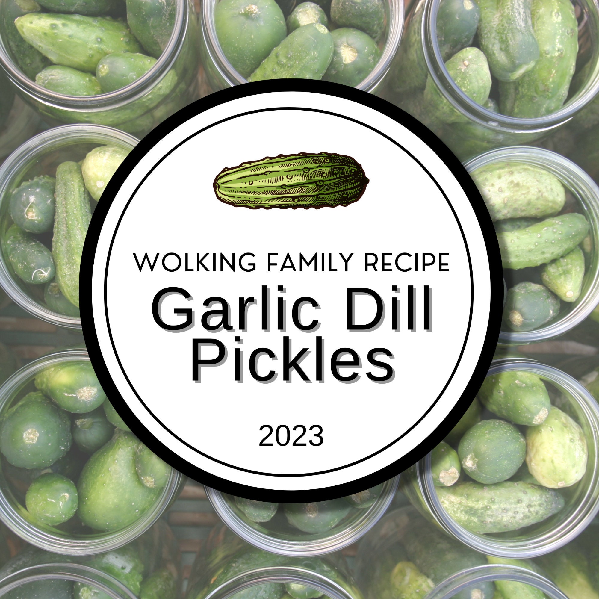 Pickle Labels Custom Canning Labels for Homemade Pickles - Etsy
