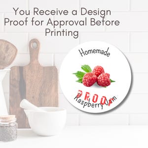 Raspberry Jam Labels - Ready to Ship - Canning Labels - Etsy