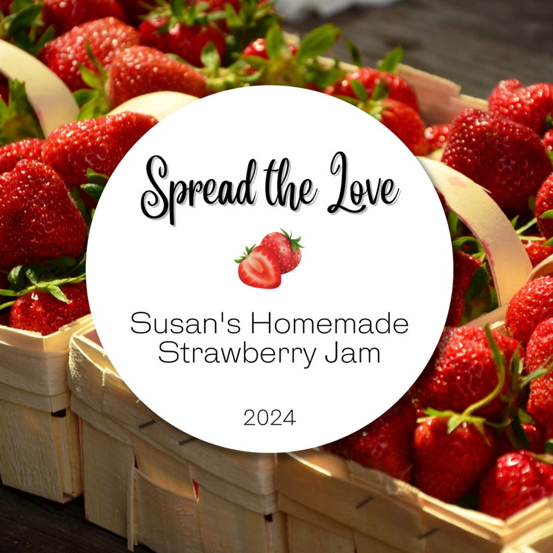 Fruit Jam Stickers - Etsy