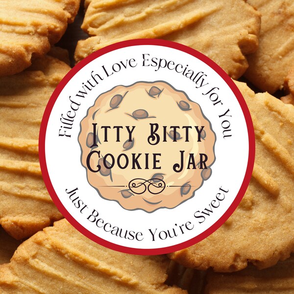 Cookie Jar Label - Etsy
