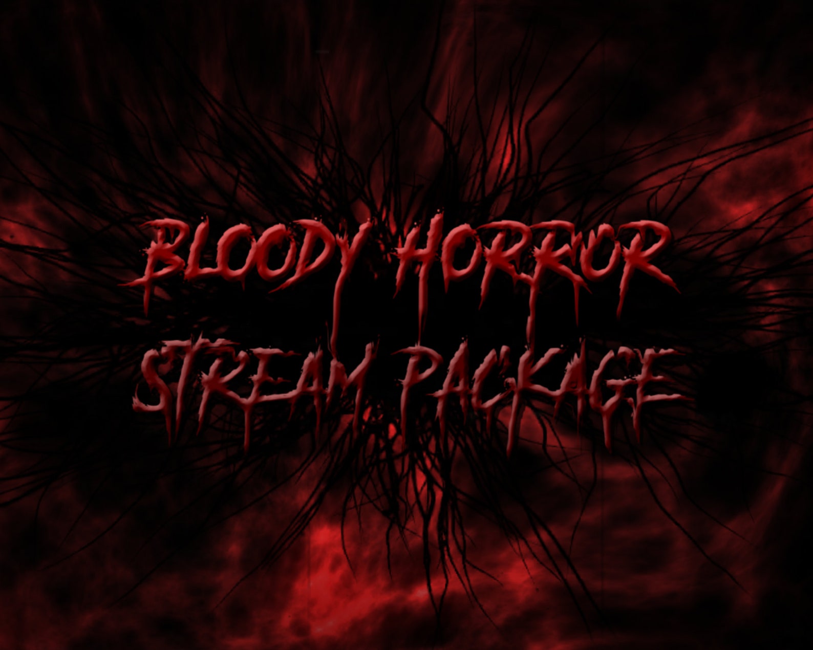 Animated Bloody | Horror Twitch Overlay Package - Screens, Alerts ...