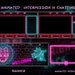 Animated Japanese Neon Stream Overlay Package - Kitsune Themed ...