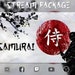 Animated Japanese Stream Overlay Package - Samurai Themed - Screens ...