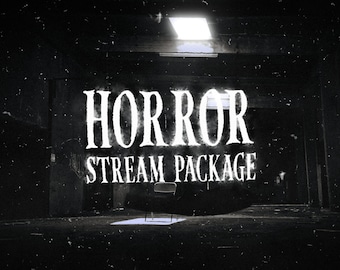 Forest Cabin Full Animated Horror Stream Overlay Graphic - Etsy