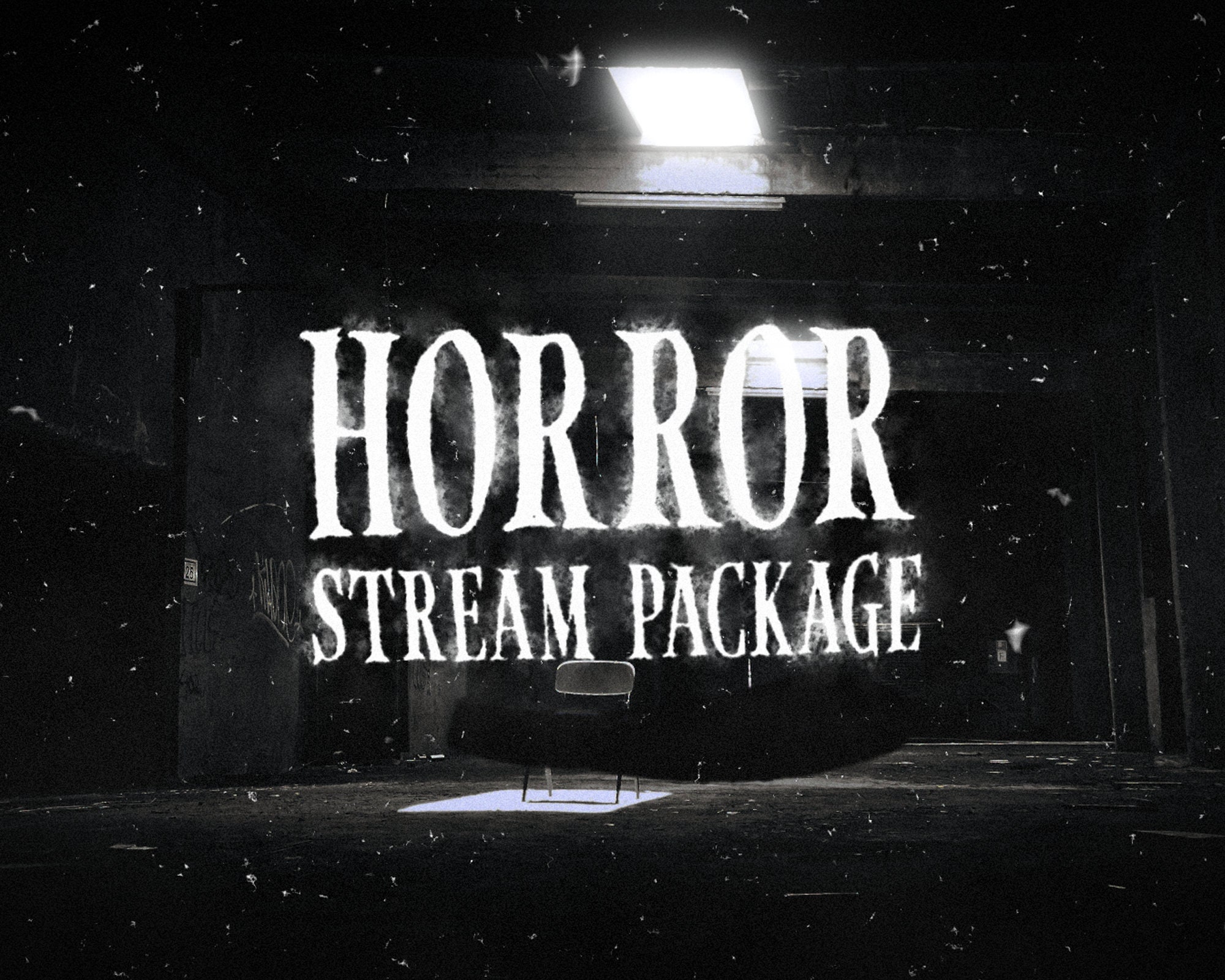 Animated Horror Twitch Overlay Package Screens Alerts - Etsy Canada