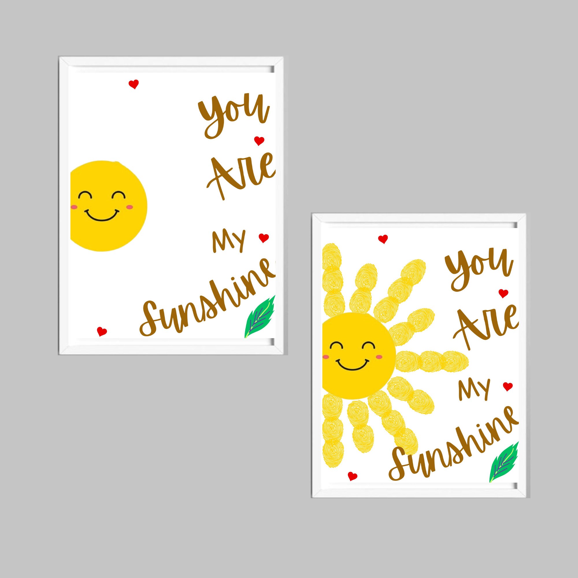 Happy Fathers Day Handprint Craft Art, Keepsake Gift for Daddy, Fathers ...