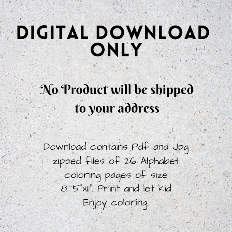 26 Printable Alphabet Coloring Pages Worksheet, 26 Pages Alphabet ...