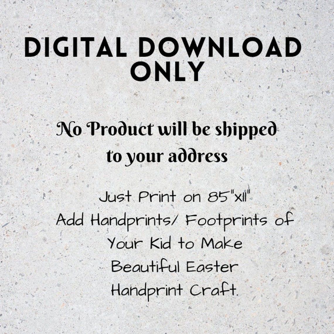 Easter Handprint Footprint Craft Bundle, Printable Handprint Footprint ...