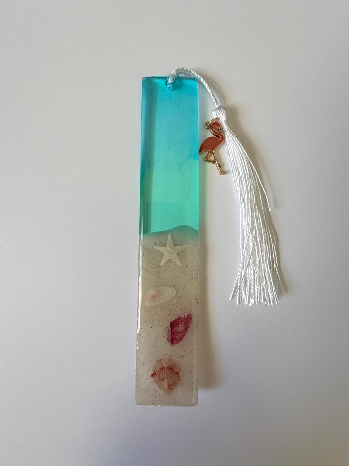 Handmade Resin Bookmark: Navarre Beach Sand & Shells - Etsy