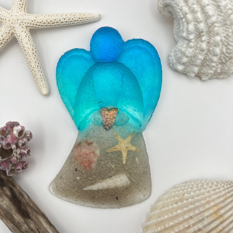 Shell Figurines Angel - Etsy