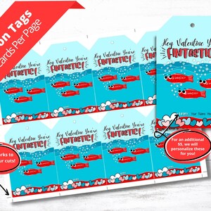 PRINTABLE Valentine Card, Swedish Fish Valentine Card, Printable ...