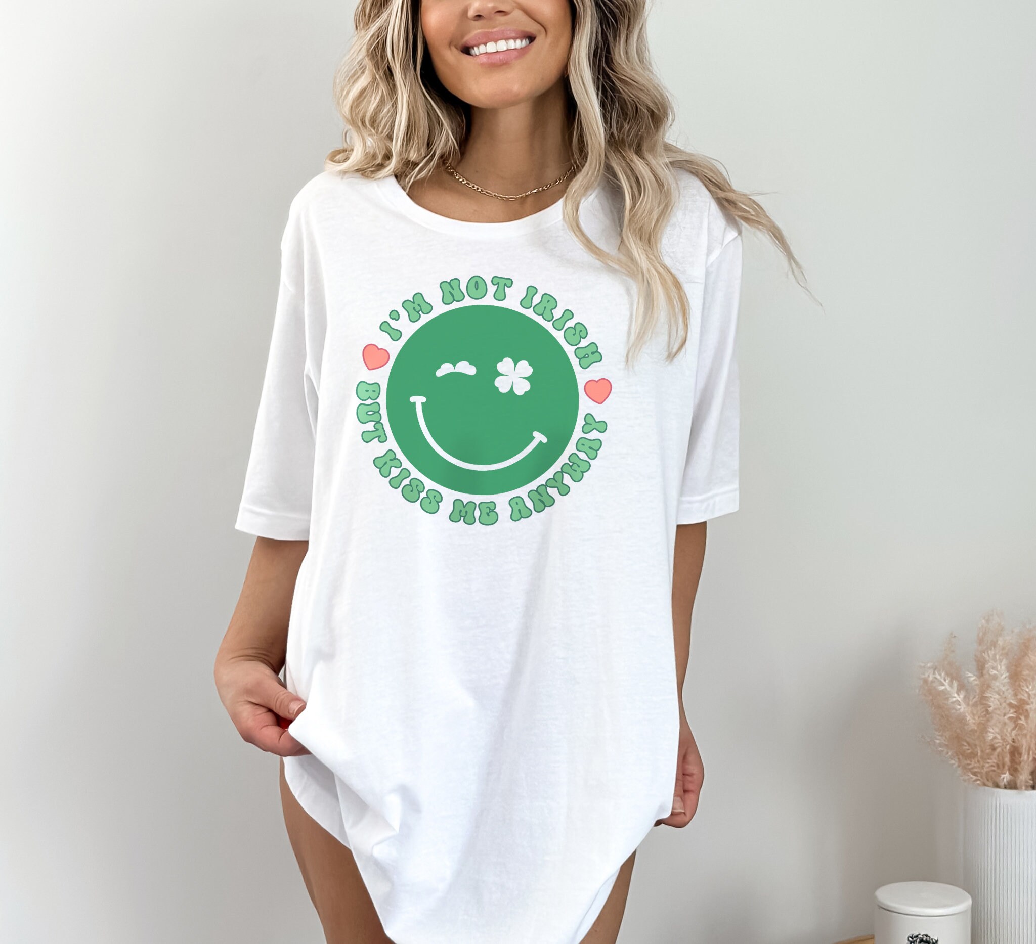 Irish Smiley Face SVG DIGITAL DOWNLOAD for Saint Patricks Day - Etsy Canada