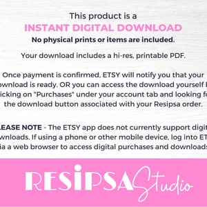 PRINTABLE Party Favor Tag, Ring Pop Party Favor Thank You Card, Easy ...