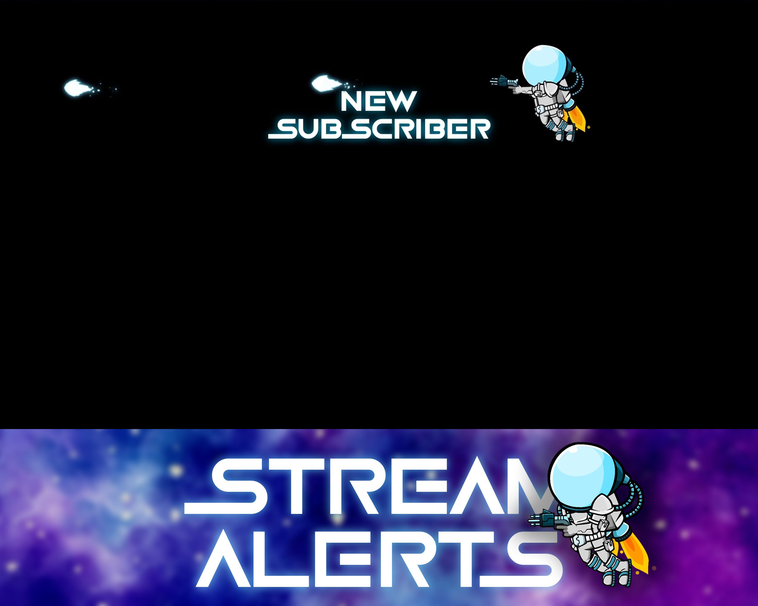 Spaceman Animated Alerts for Twitch Streams Sci-fi Retro - Etsy