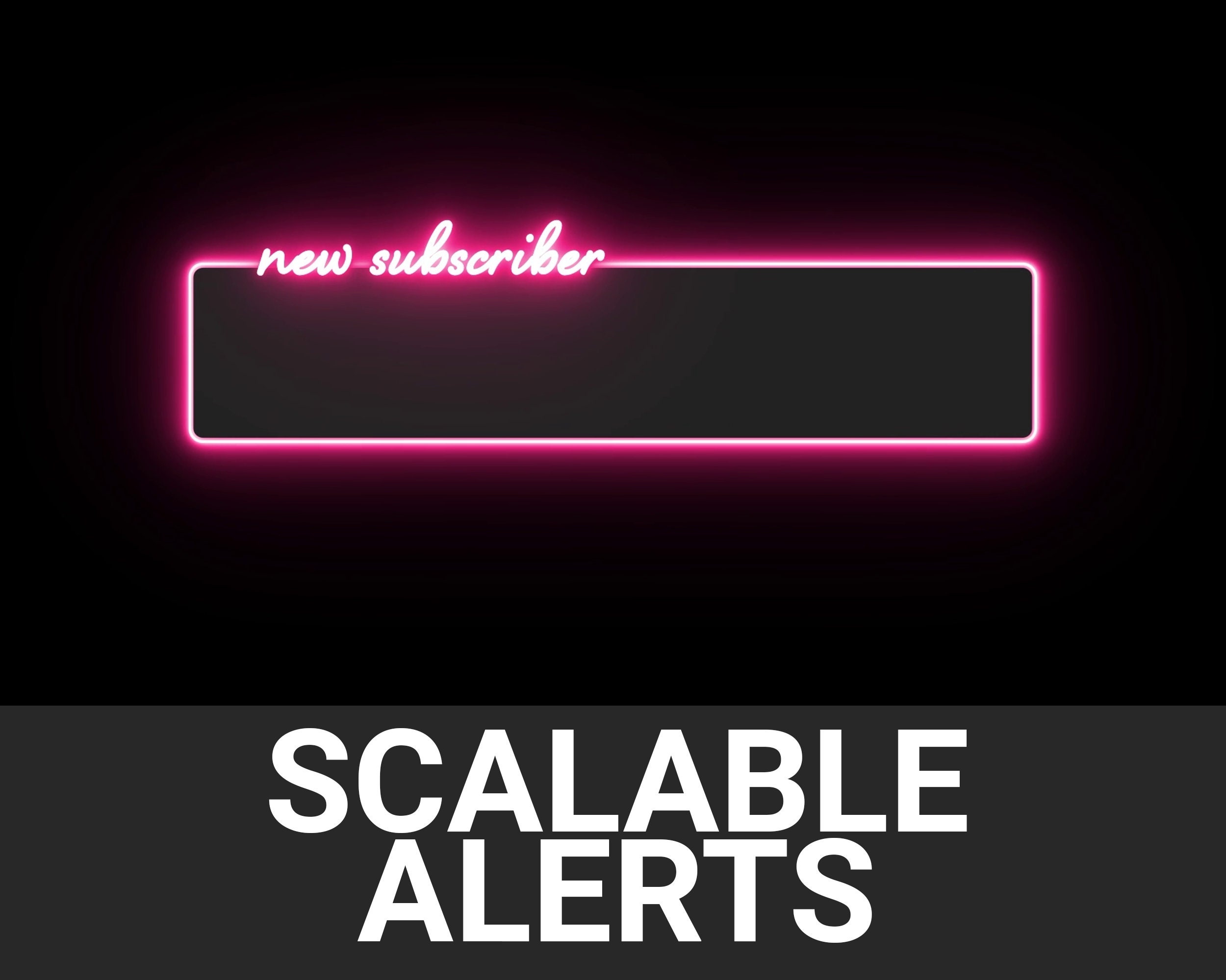 Animated Alerts for Twitch Streams Cyberpunk Cute Neon Alert - Etsy