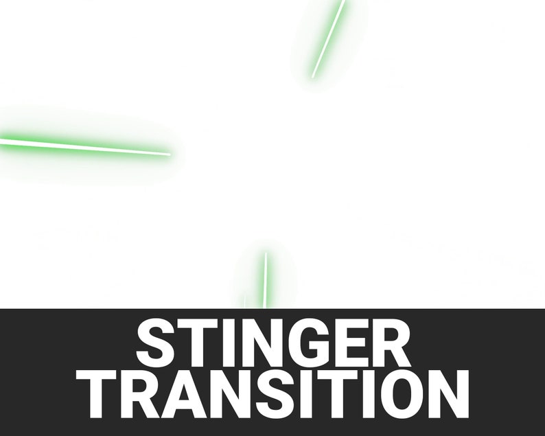 Energy Stinger Transition Animated Twitch Overlays Twitch - Etsy
