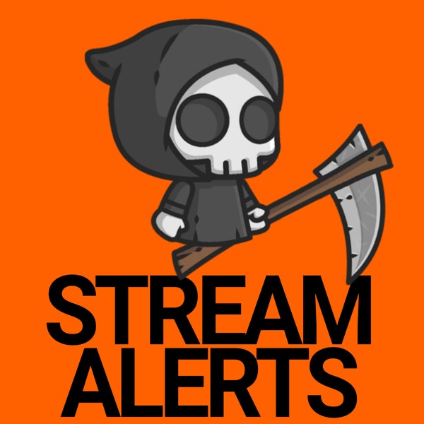 Grim Reaper Twitch Alert - Etsy