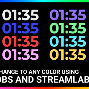 Stream Countdown, Stream Starting Timer With Multiple Fonts, 5 Minutes ...