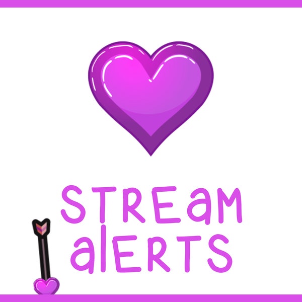 Twitch Animated Follow Alerts - Etsy